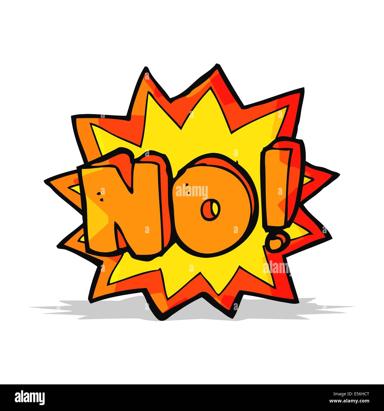 cartoon no symbol Stock Vector Image & Art - Alamy