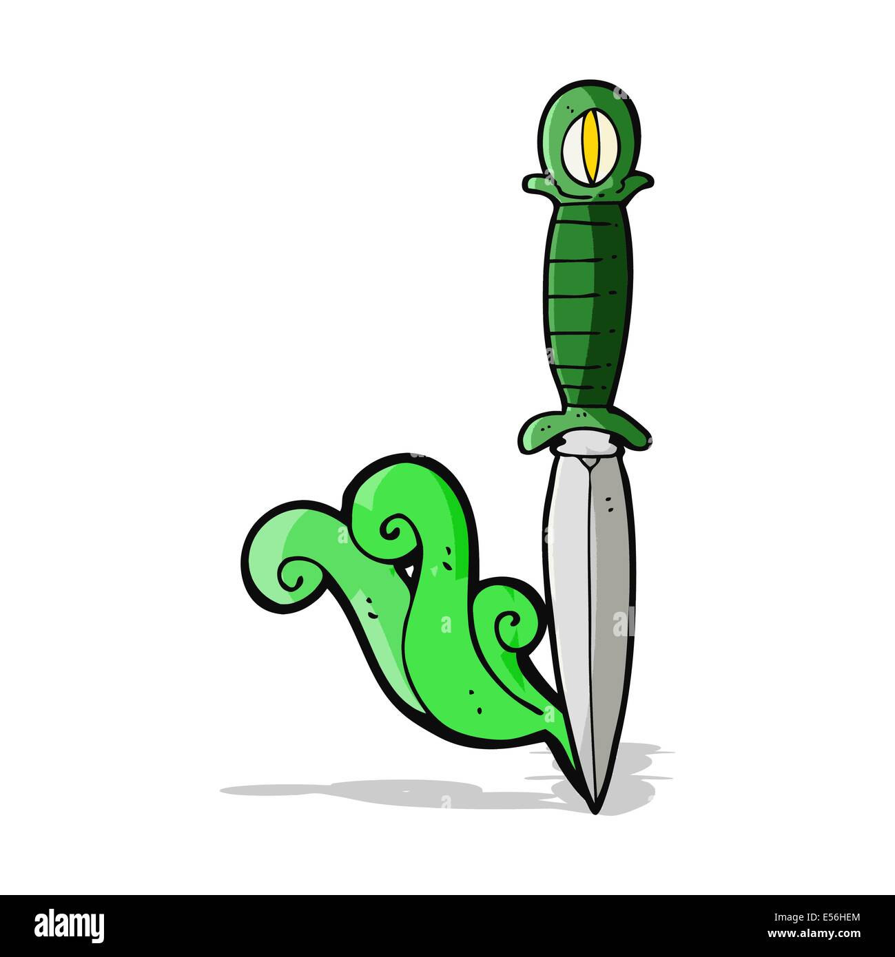 cartoon mystic dagger Stock Vector Image & Art - Alamy