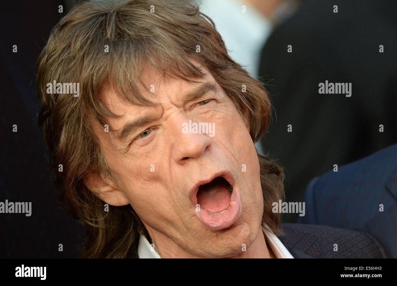 New York, USA. 21st July, 2014. Mick Jagger at arrivals for GET ON UP ...
