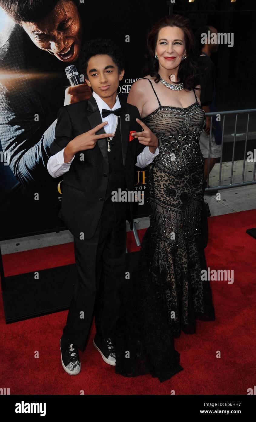 New York, USA. 21st July, 2014. James Brown II, Tomi Rae Brown at ...