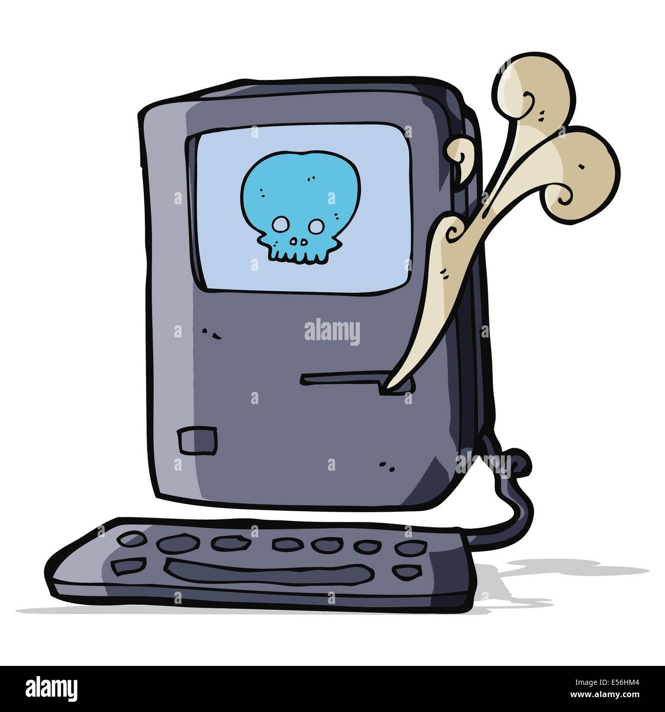 computer virus cartoon Stock Vector Image & Art - Alamy