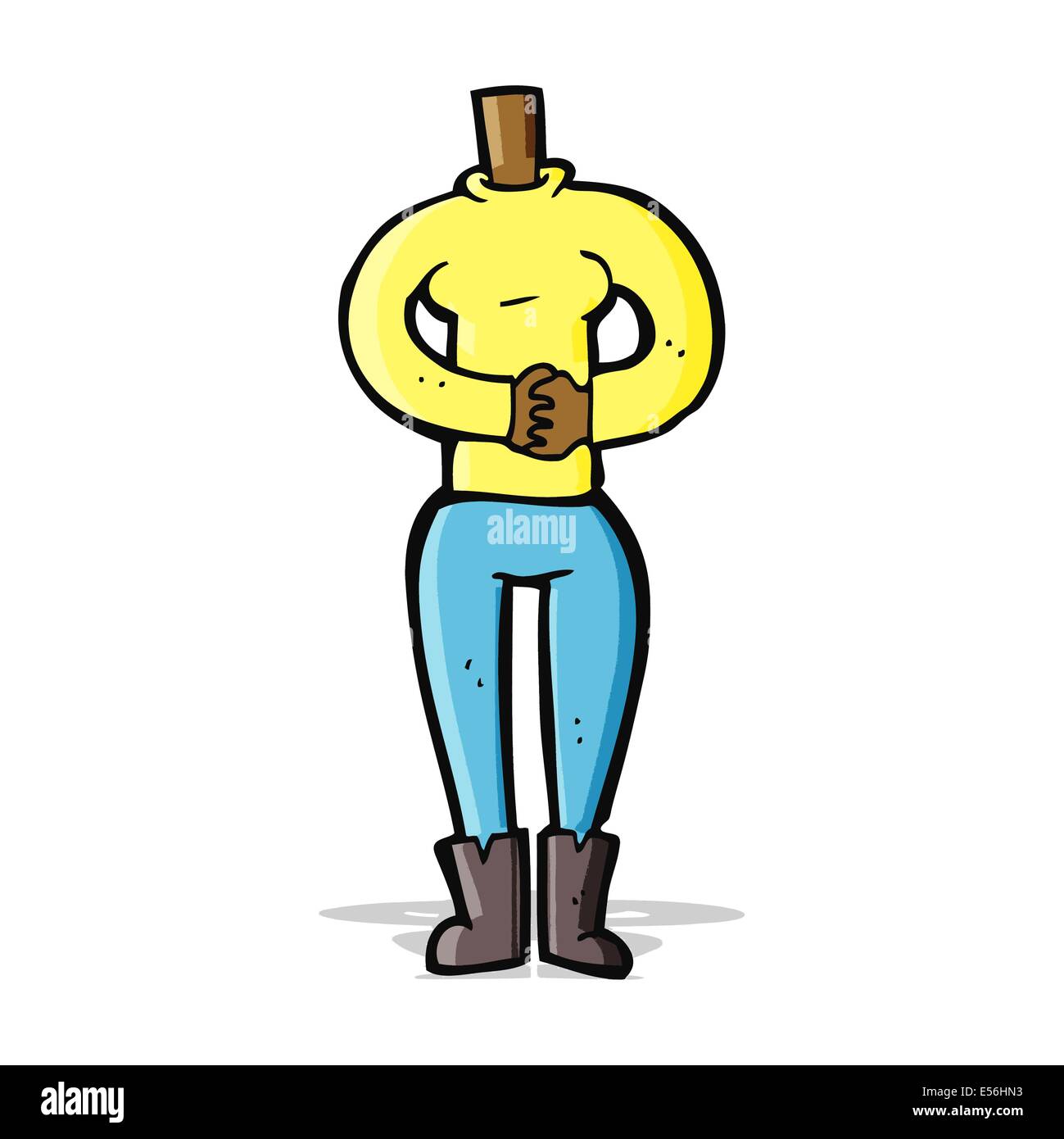 cartoon female body (mix and match cartoons or add own photos Stock ...