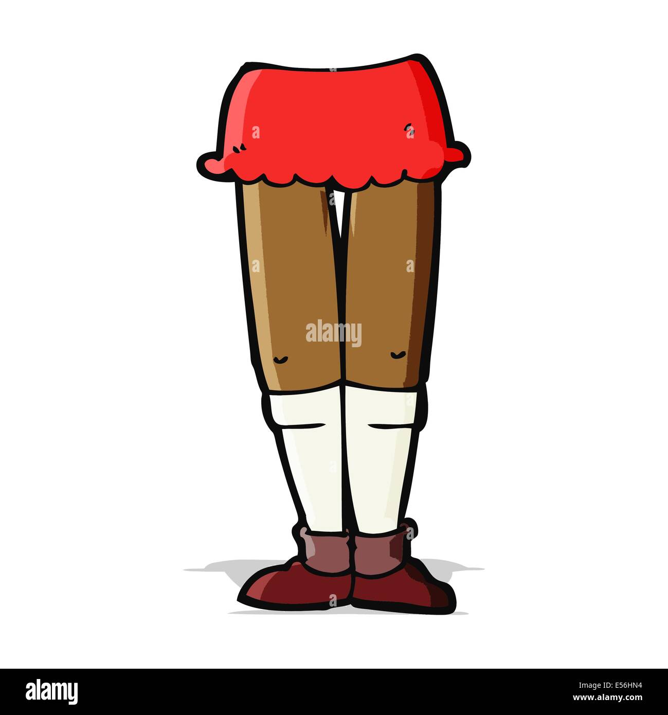 cartoon female legs Stock Vector Image & Art - Alamy