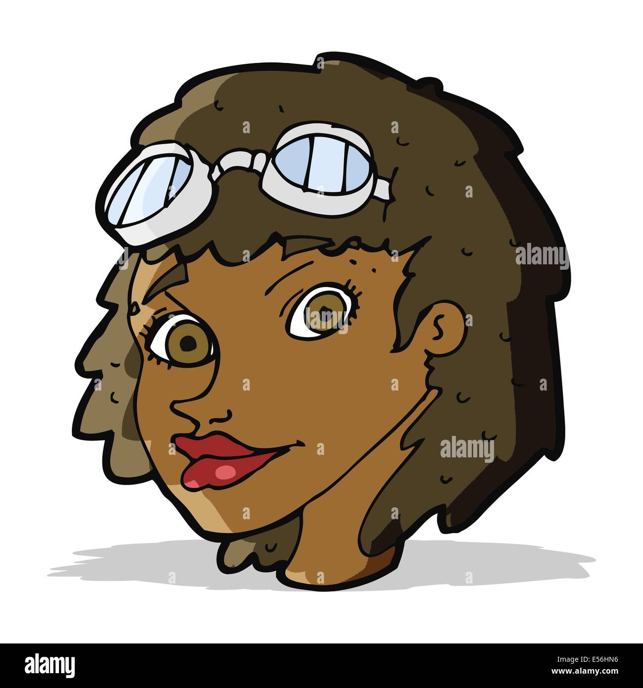 Aviator goggles Stock Vector Images - Alamy