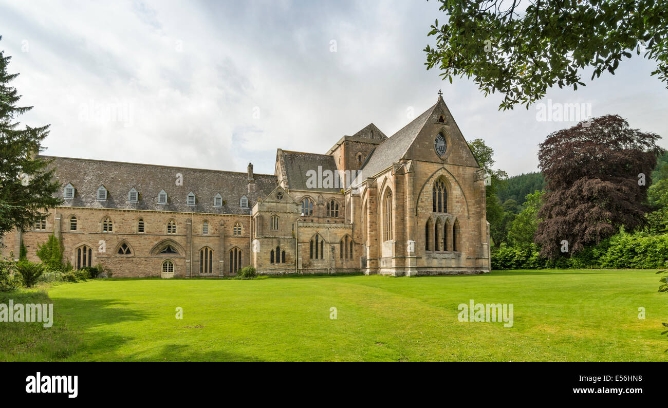 PLUSCARDEN AN ABBEY OF BENEDICTINE MONKS NEAR ELGIN MORAY SCOTLAND ...