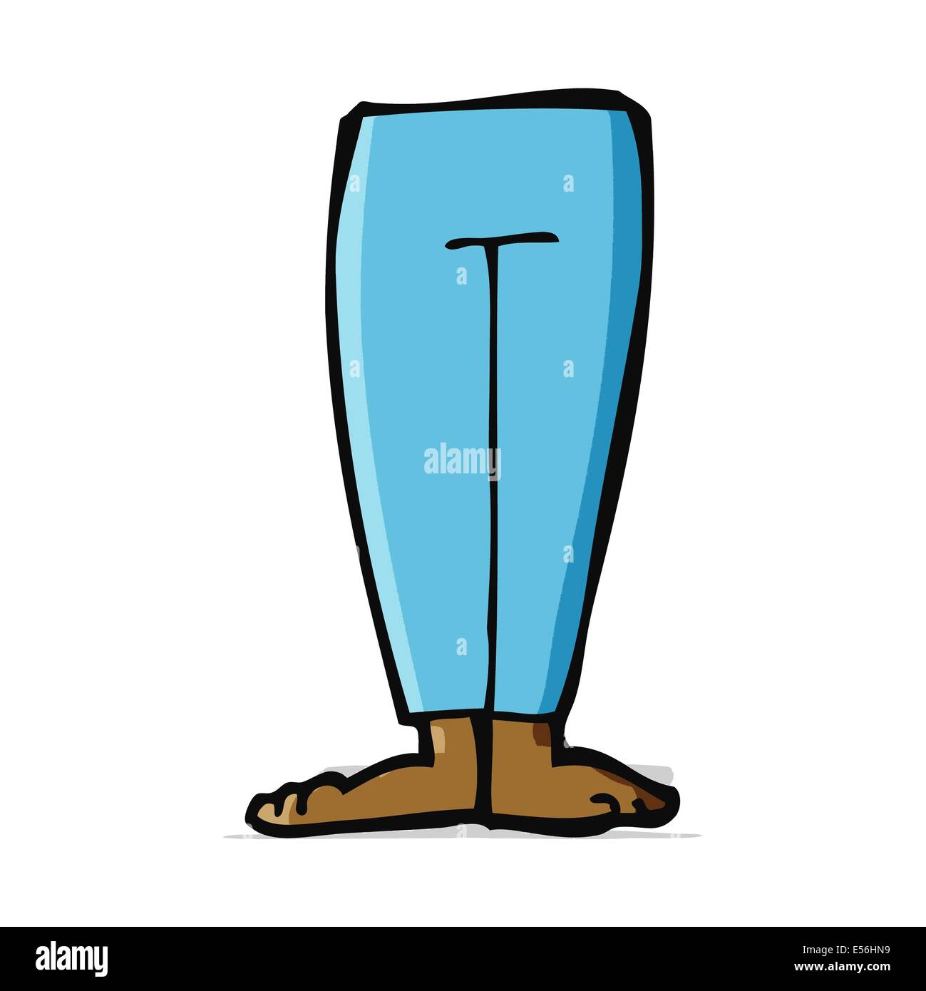 Crazy legs Stock Vector Images - Alamy