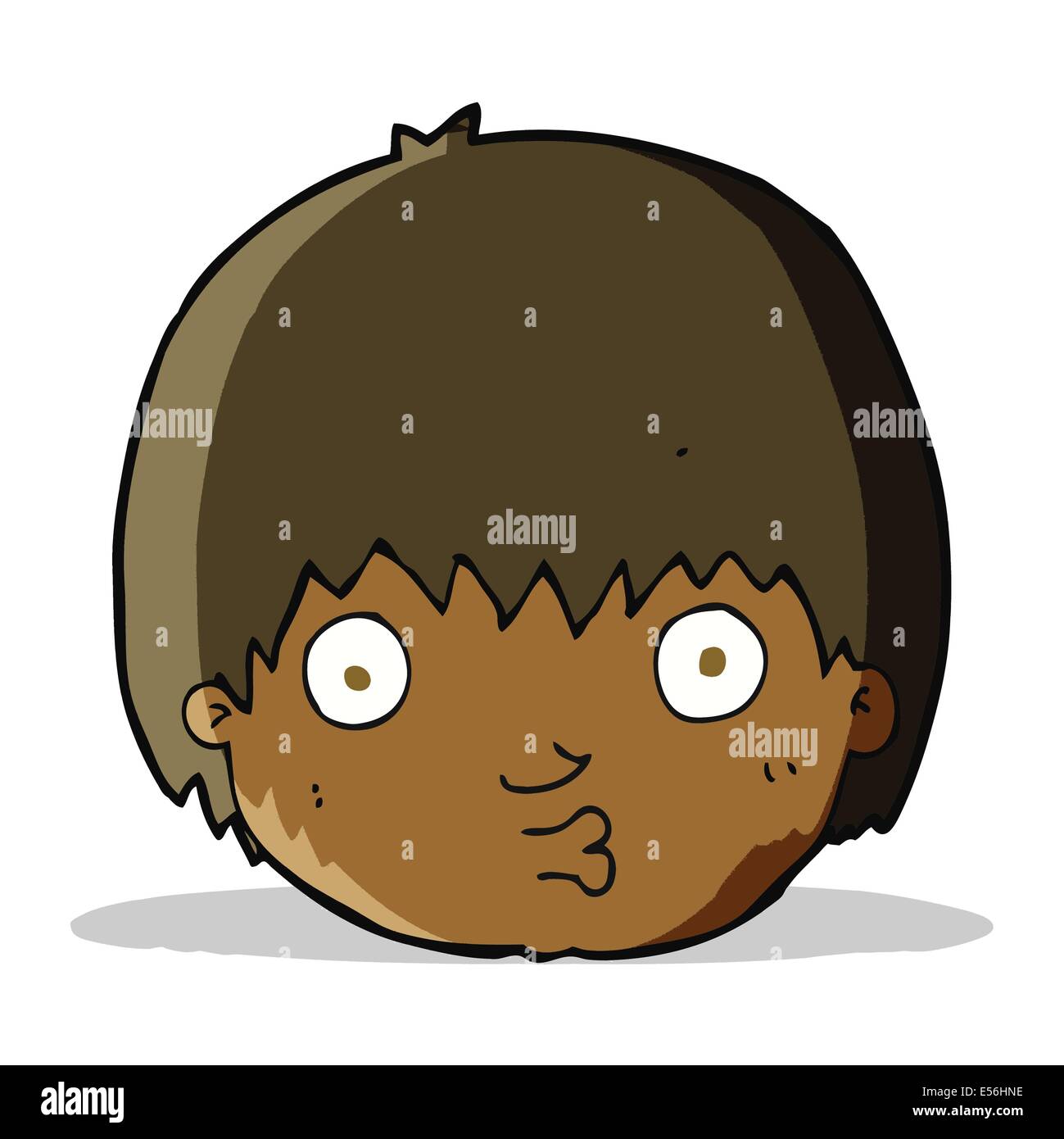 cartoon curious boy Stock Vector Image & Art - Alamy