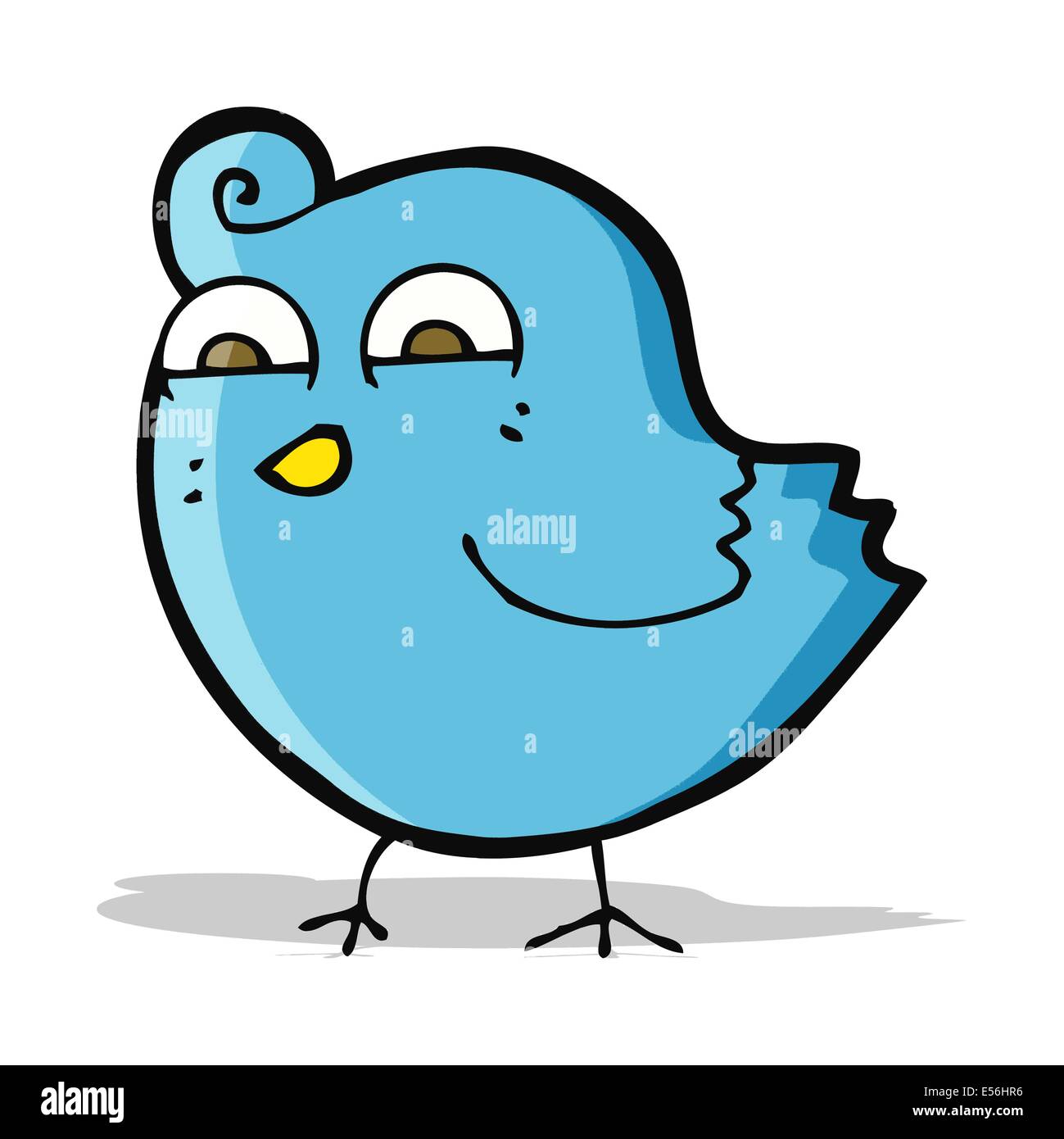 cartoon funny bird Stock Vector Image & Art - Alamy