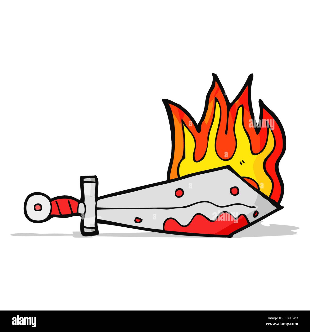 Flaming sword hi-res stock photography and images - Alamy