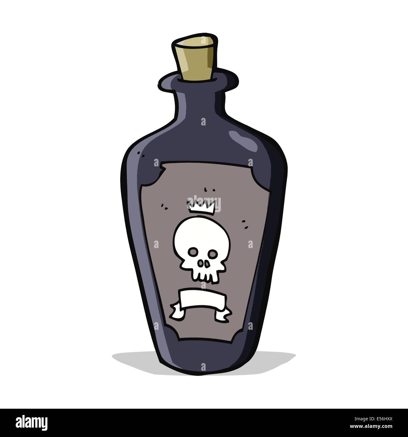 Cartoon vial poison Cut Out Stock Images & Pictures - Alamy