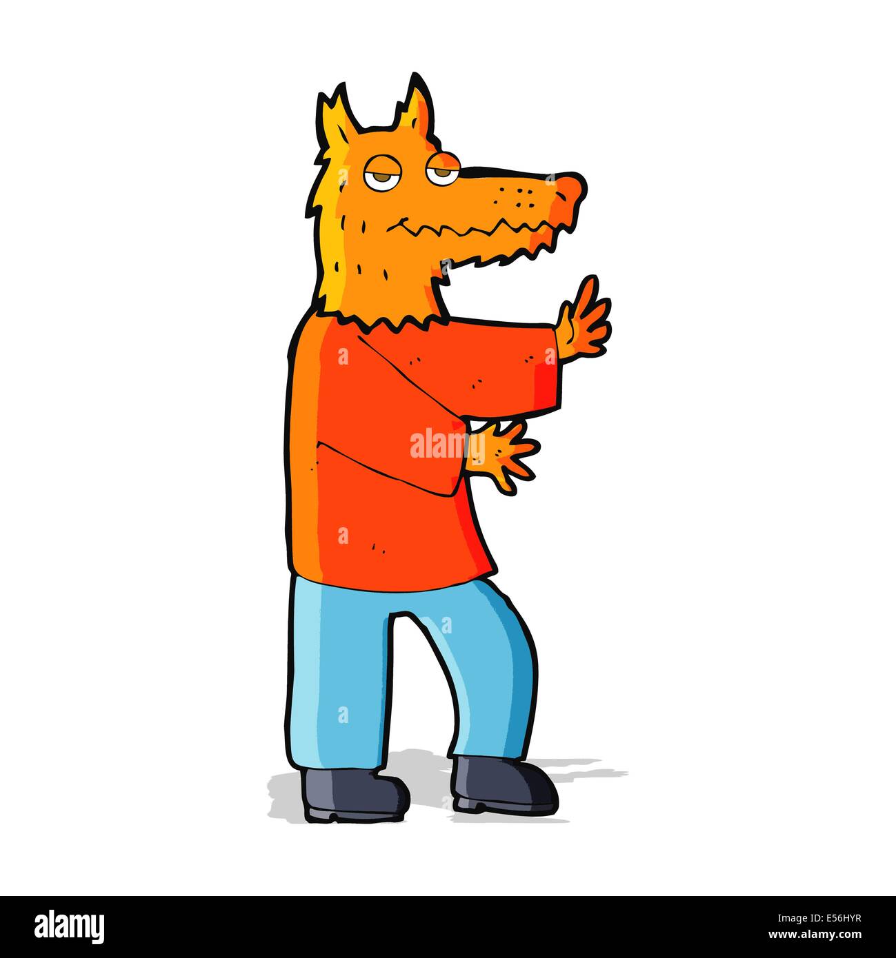 Quirky fox Cut Out Stock Images & Pictures - Alamy