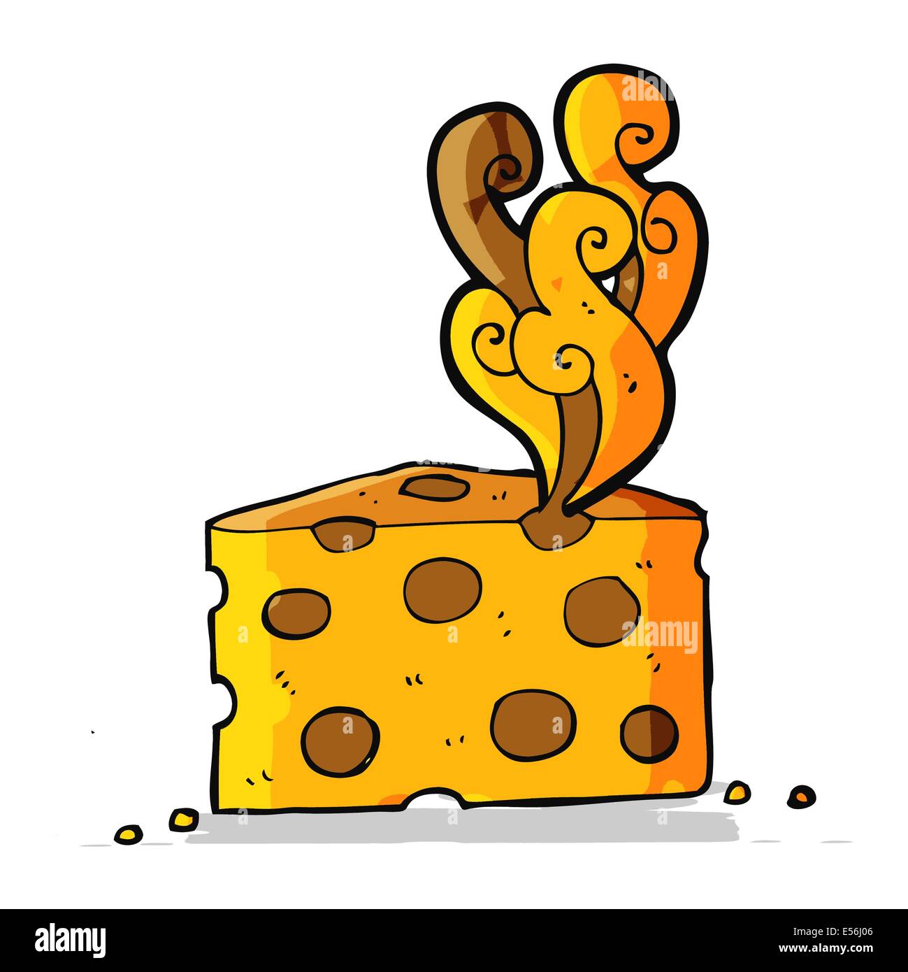 cartoon smelly cheese Stock Vector Image & Art - Alamy