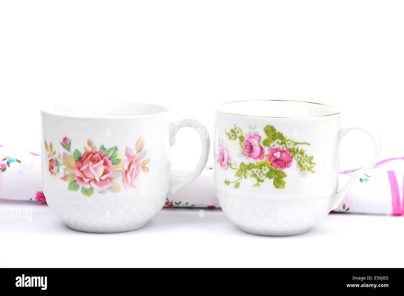 Cloth and cups Stock Photo - Alamy