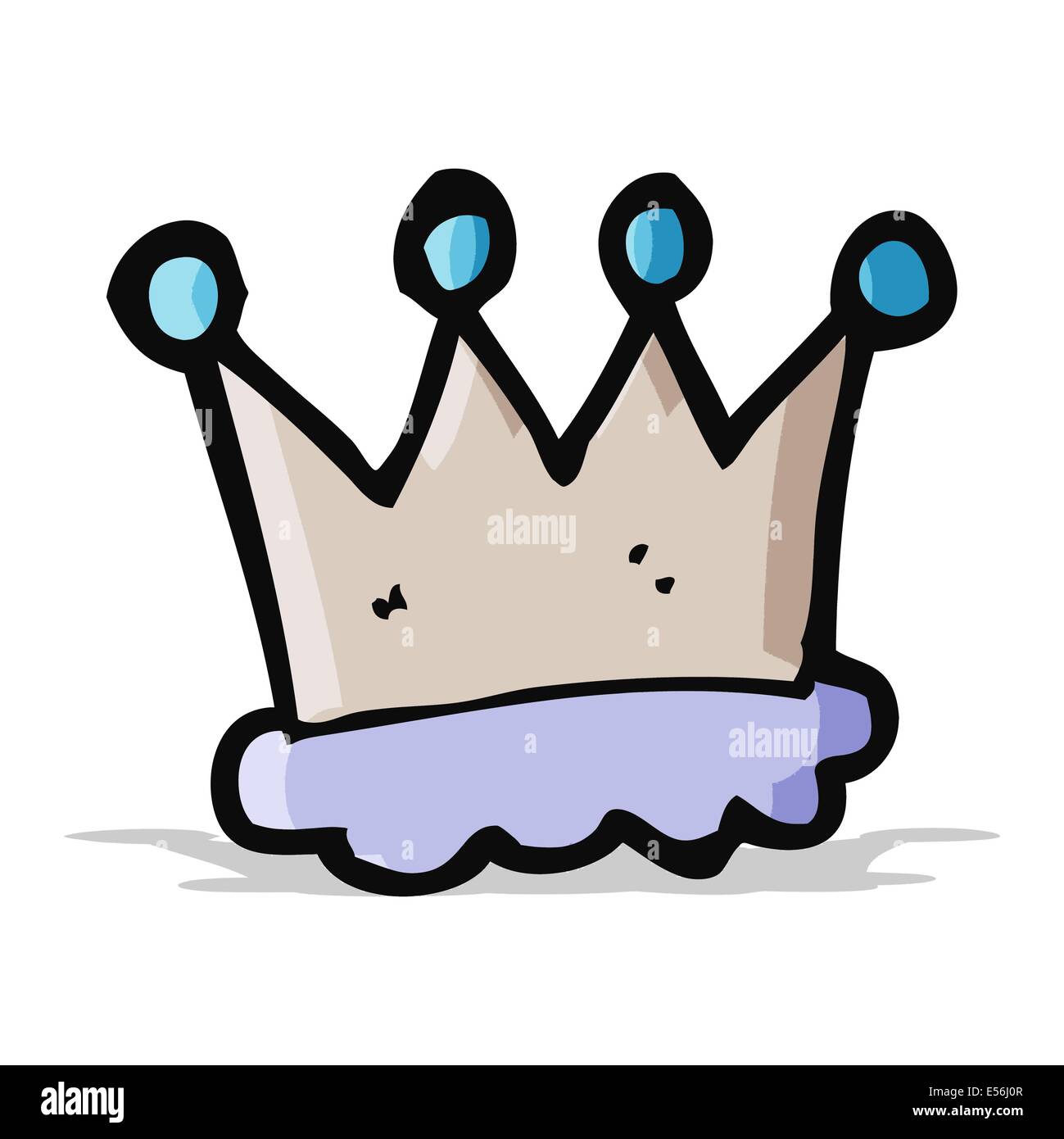 cartoon crown symbol Stock Vector Image & Art - Alamy