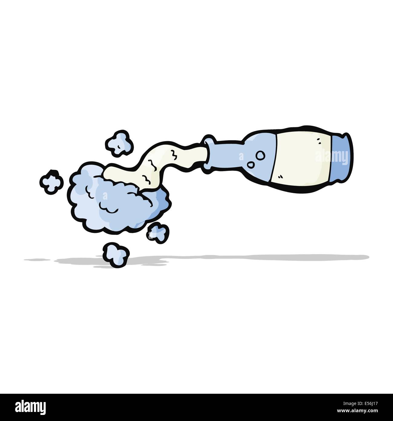 cartoon spilled bottle Stock Vector Image & Art - Alamy