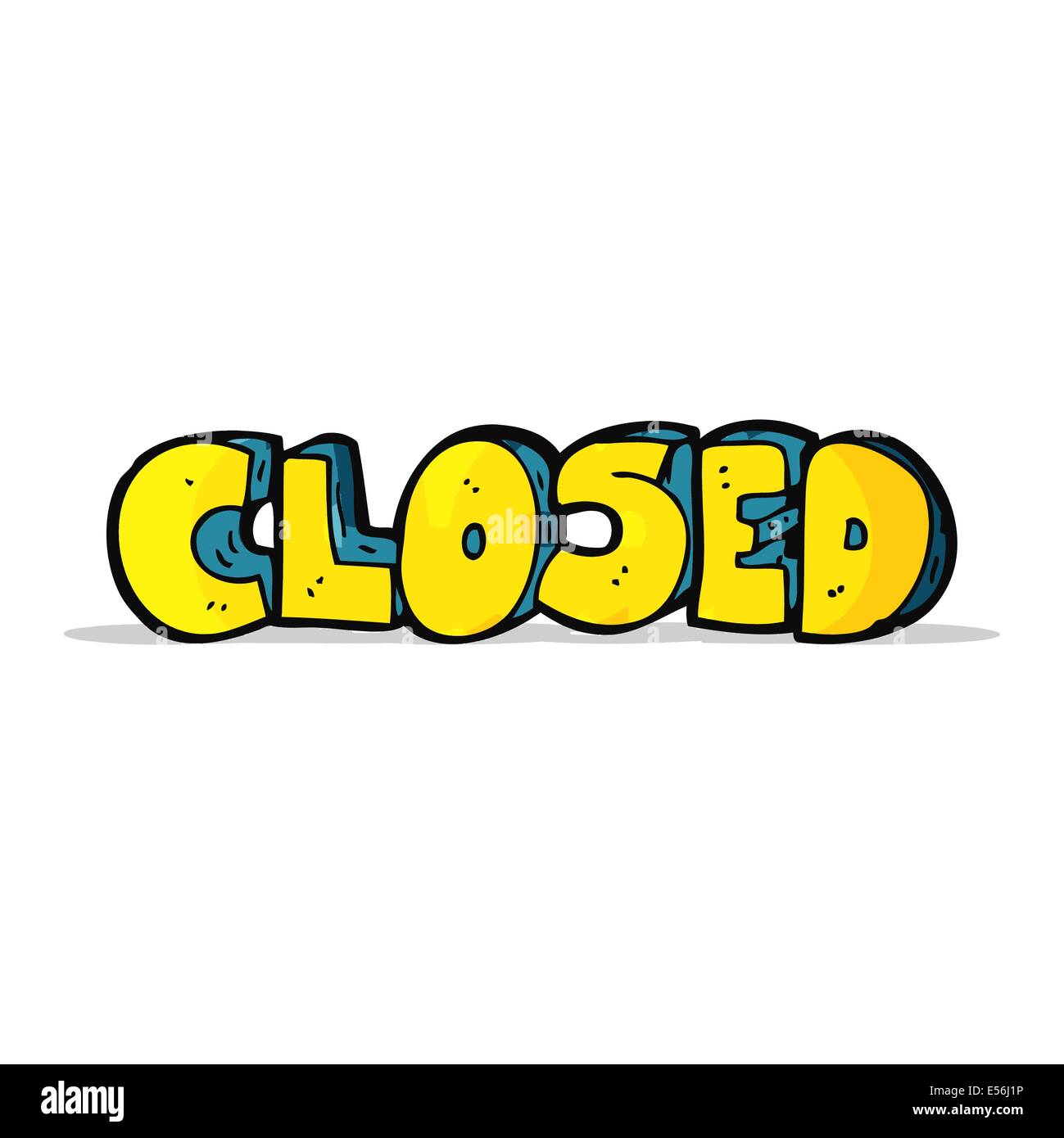 cartoon closed symbol Stock Vector Image & Art - Alamy