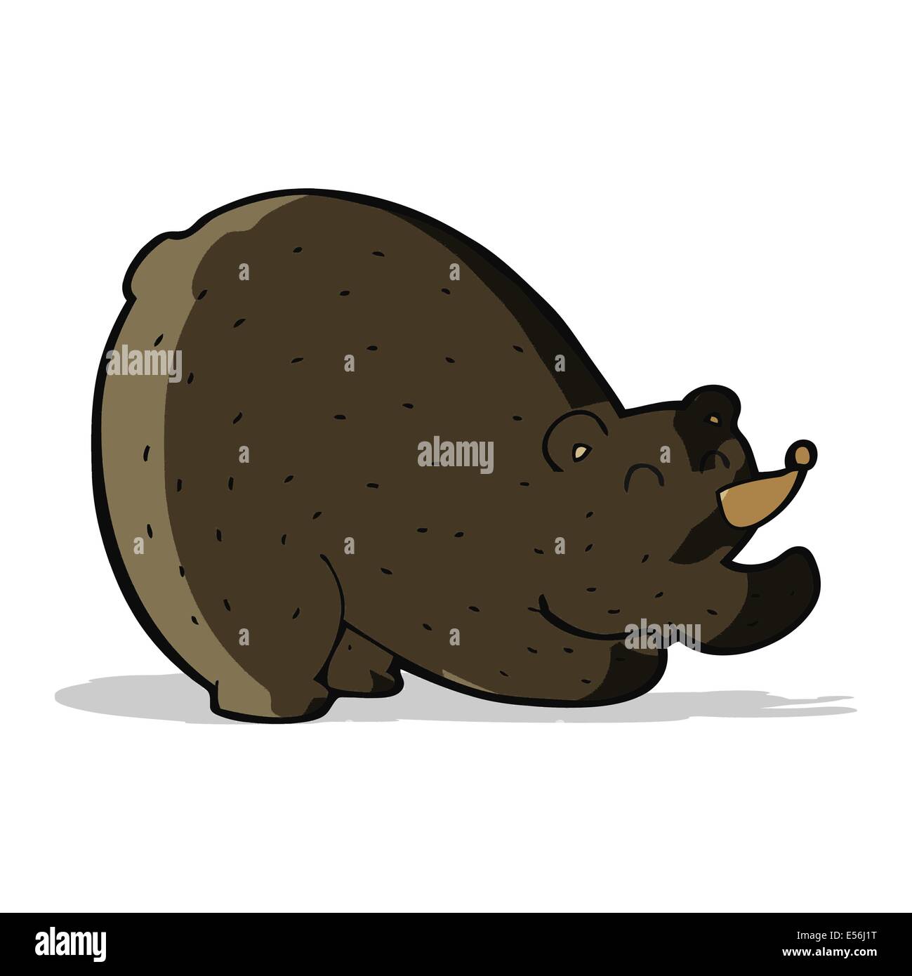 Cartoon stretching bear hi-res stock photography and images - Alamy