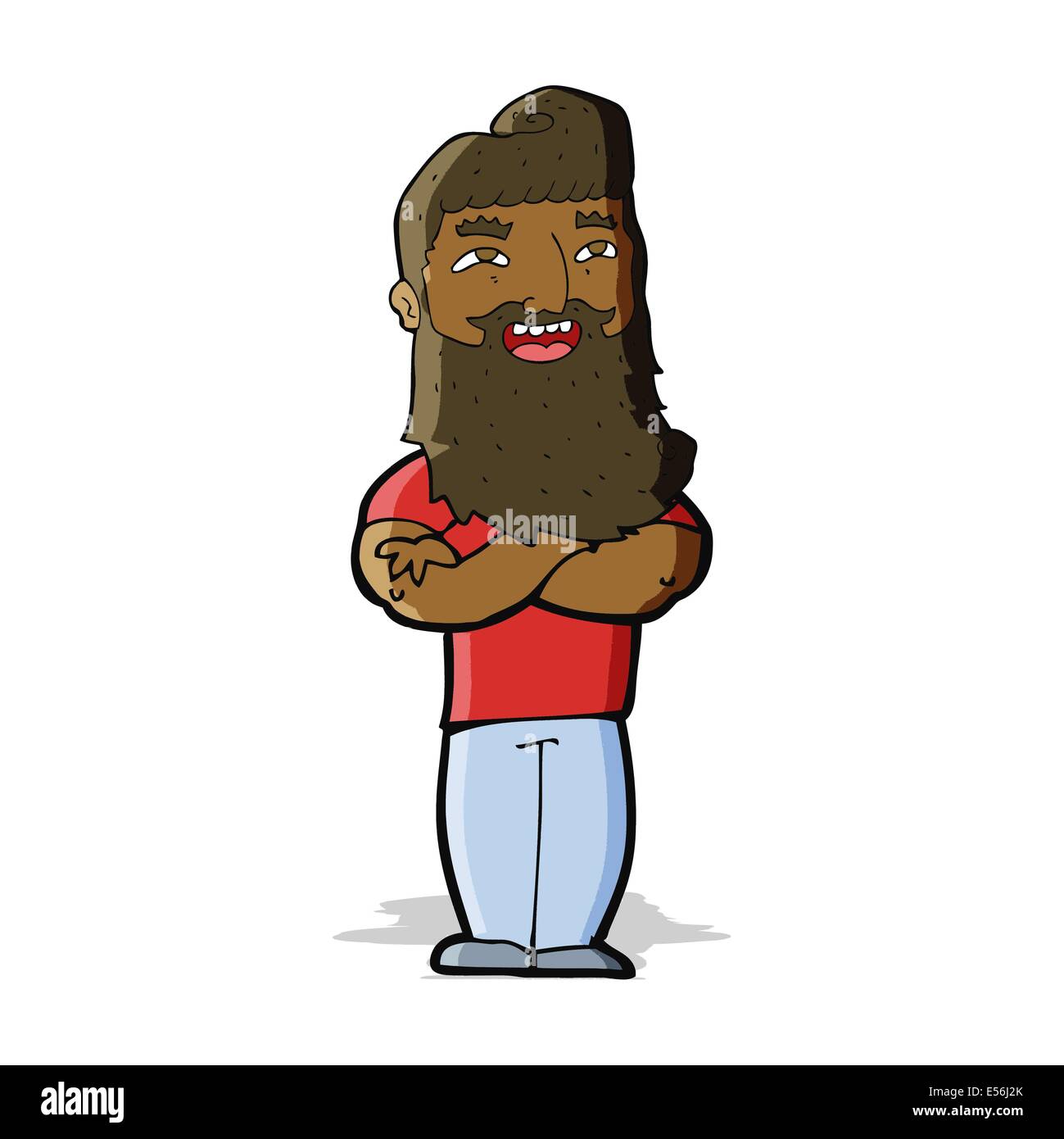 cartoon proud man Stock Vector Image & Art - Alamy
