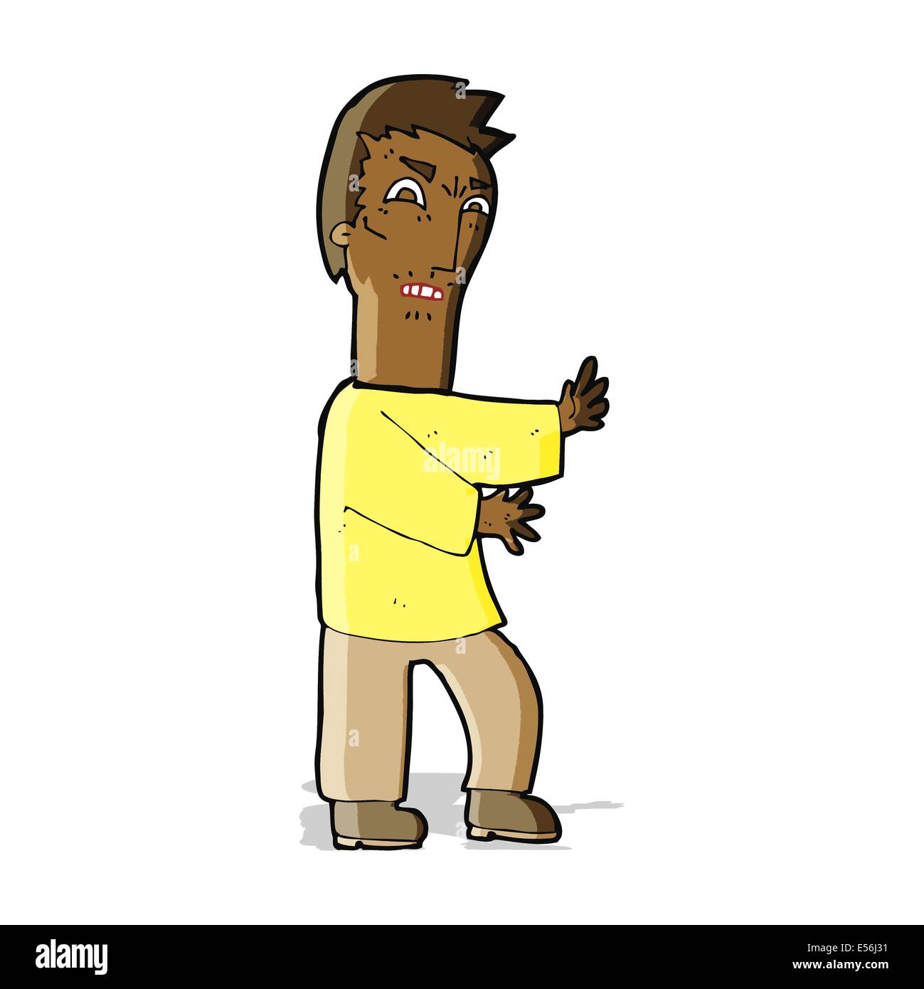 cartoon angry man Stock Vector Image & Art - Alamy