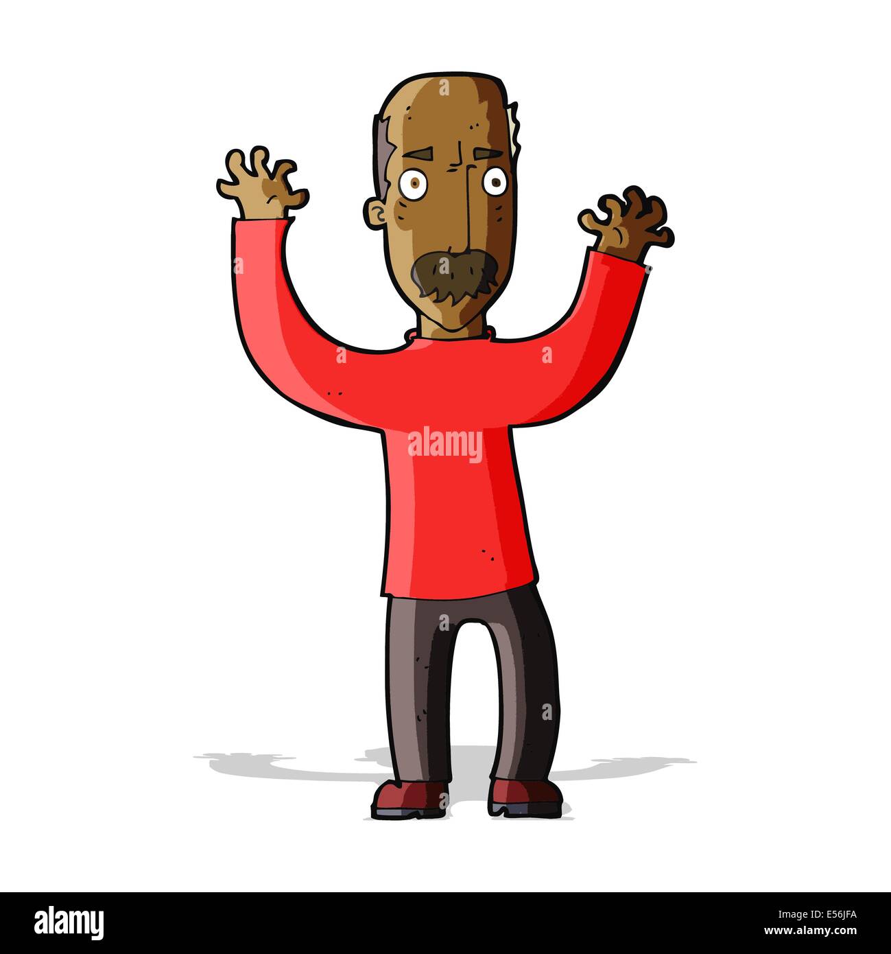 Cartoon angry dad hi-res stock photography and images - Alamy