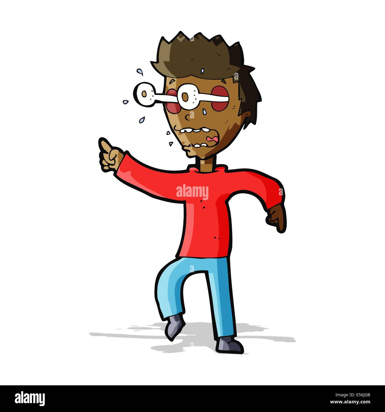 Cartoon man eyes popping out hi-res stock photography and images - Alamy