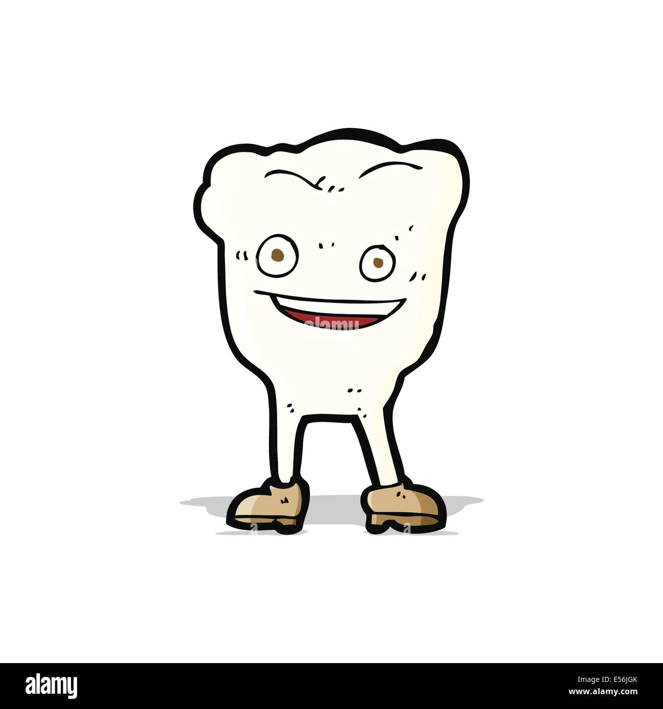 cartoon happy tooth character Stock Vector Image & Art - Alamy