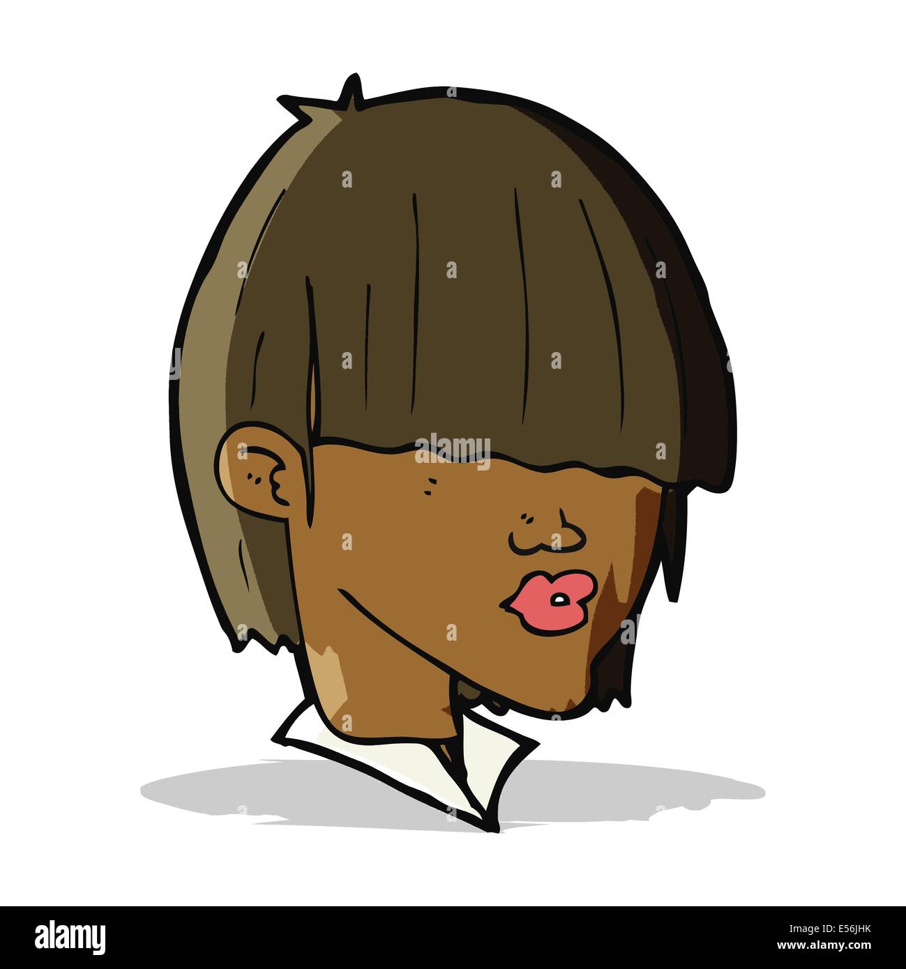 cartoon fashion haircut Stock Vector Image & Art - Alamy