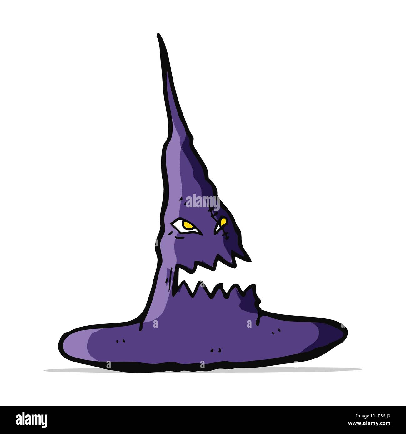 cartoon spooky witches hat Stock Vector Image & Art - Alamy