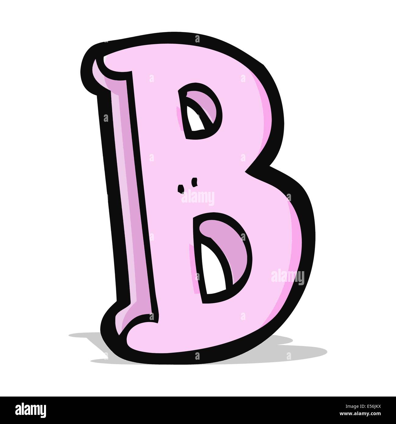 cartoon letter B Stock Vector Image & Art - Alamy