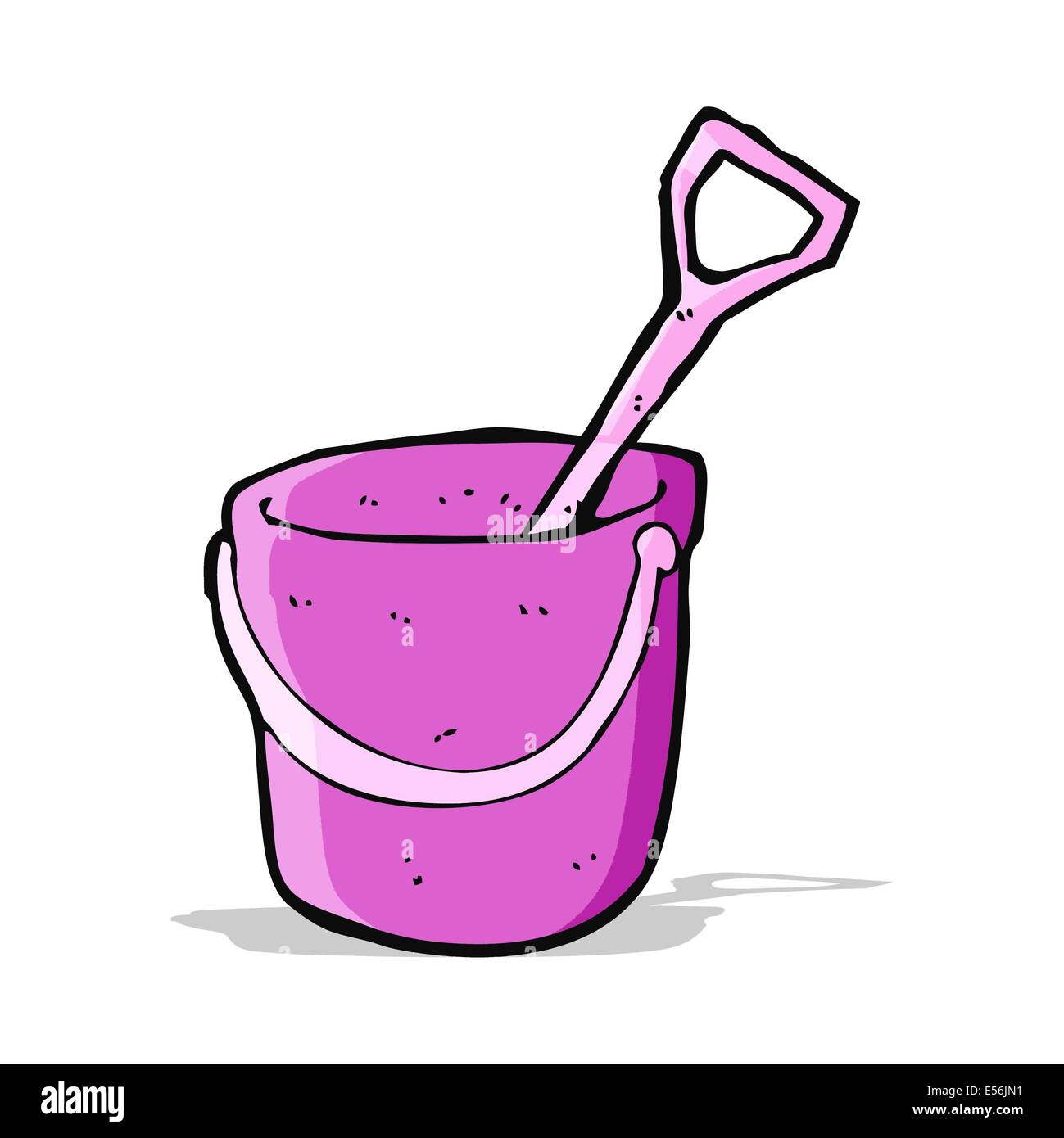 Drawing bucket spade hi-res stock photography and images - Alamy