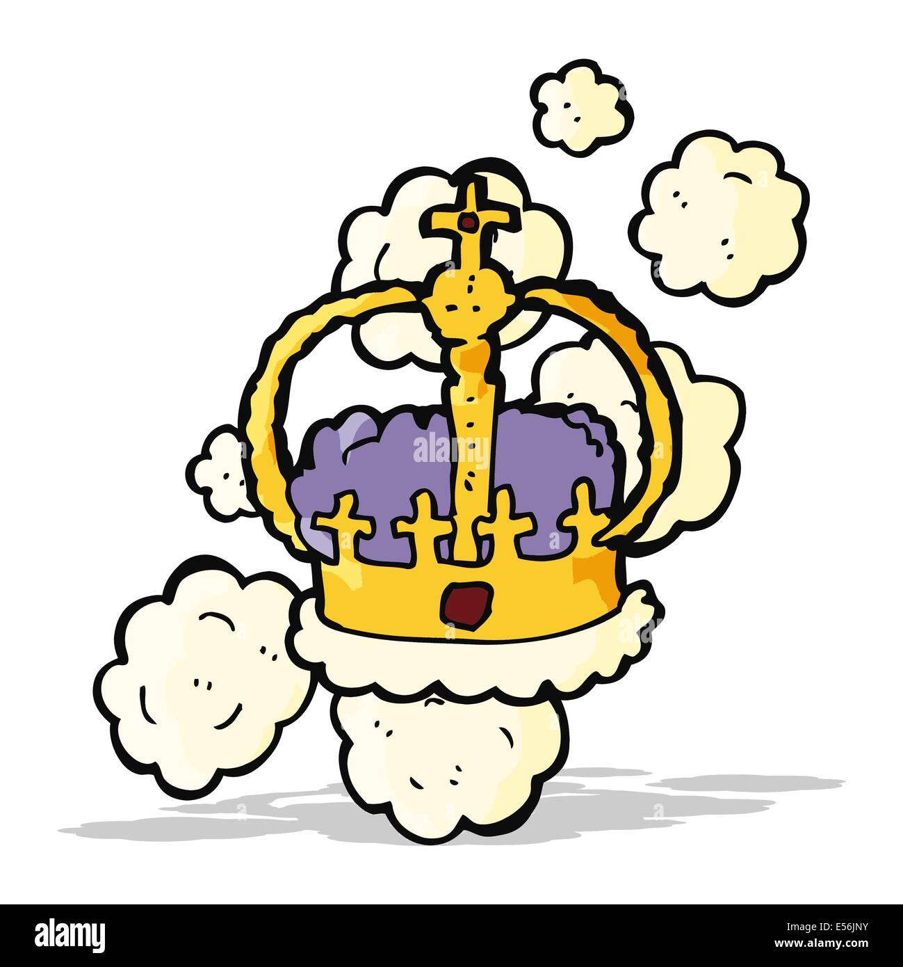 Quirky crown Cut Out Stock Images & Pictures - Alamy