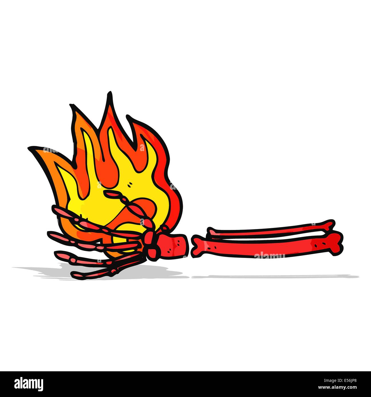 cartoon magic skeleton hand Stock Vector Image & Art - Alamy