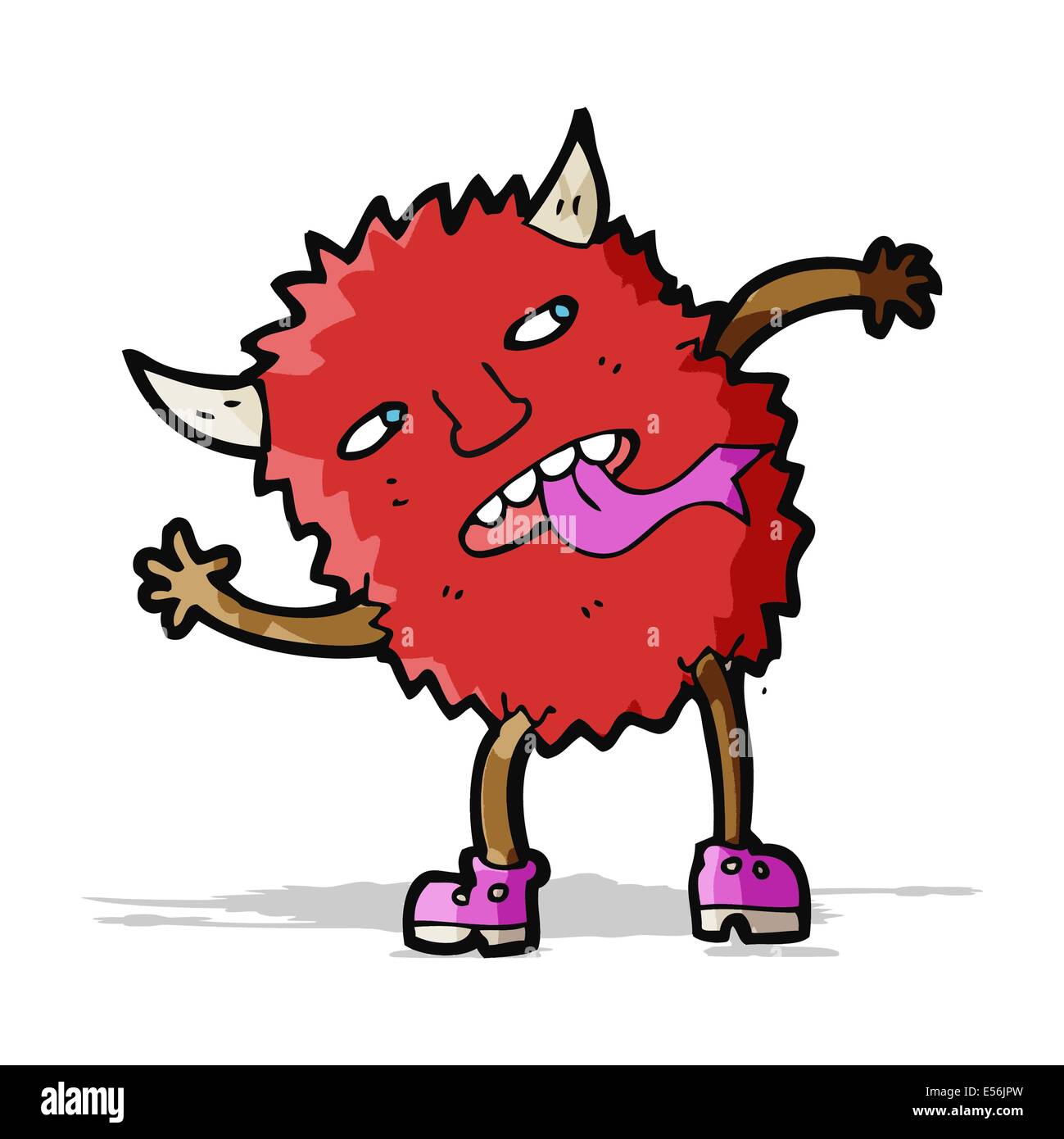 funny cartoon monster Stock Vector Image & Art - Alamy