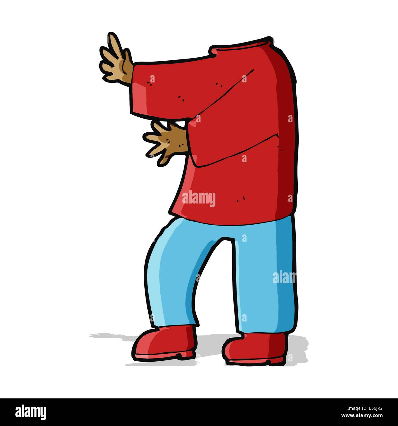 cartoon male body (mix and match cartoons or add own photos Stock ...
