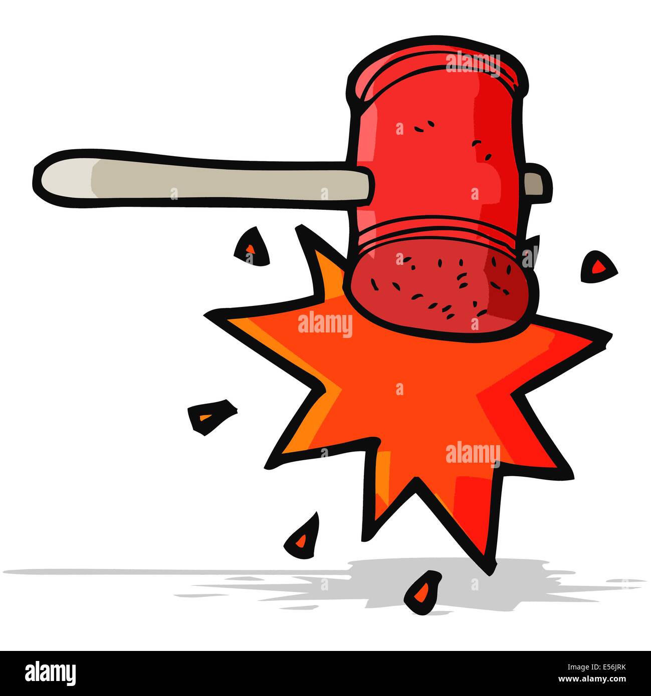 Auction hammer retro Stock Vector Images - Alamy