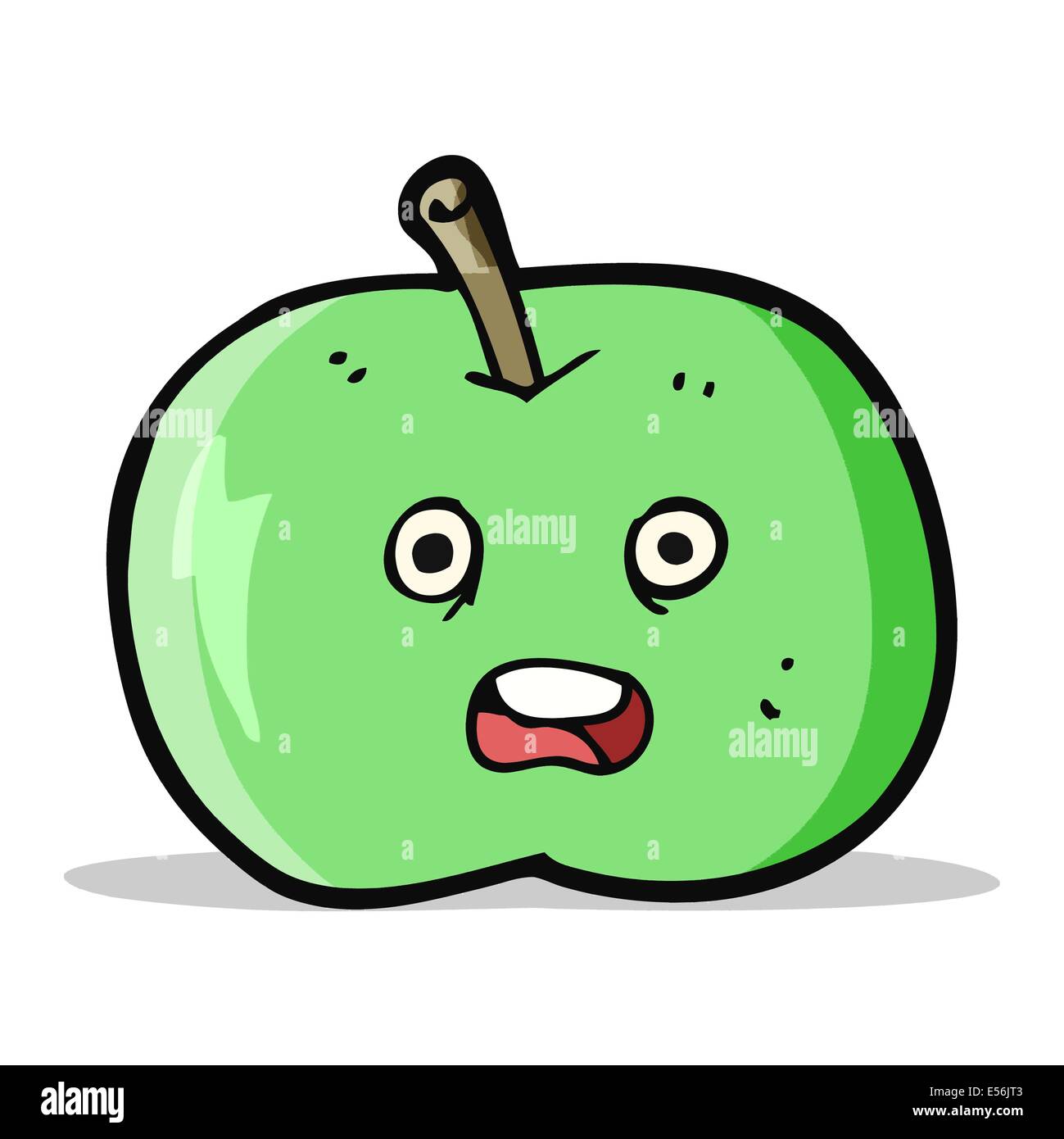 Cartoon shiny apple hi-res stock photography and images - Alamy