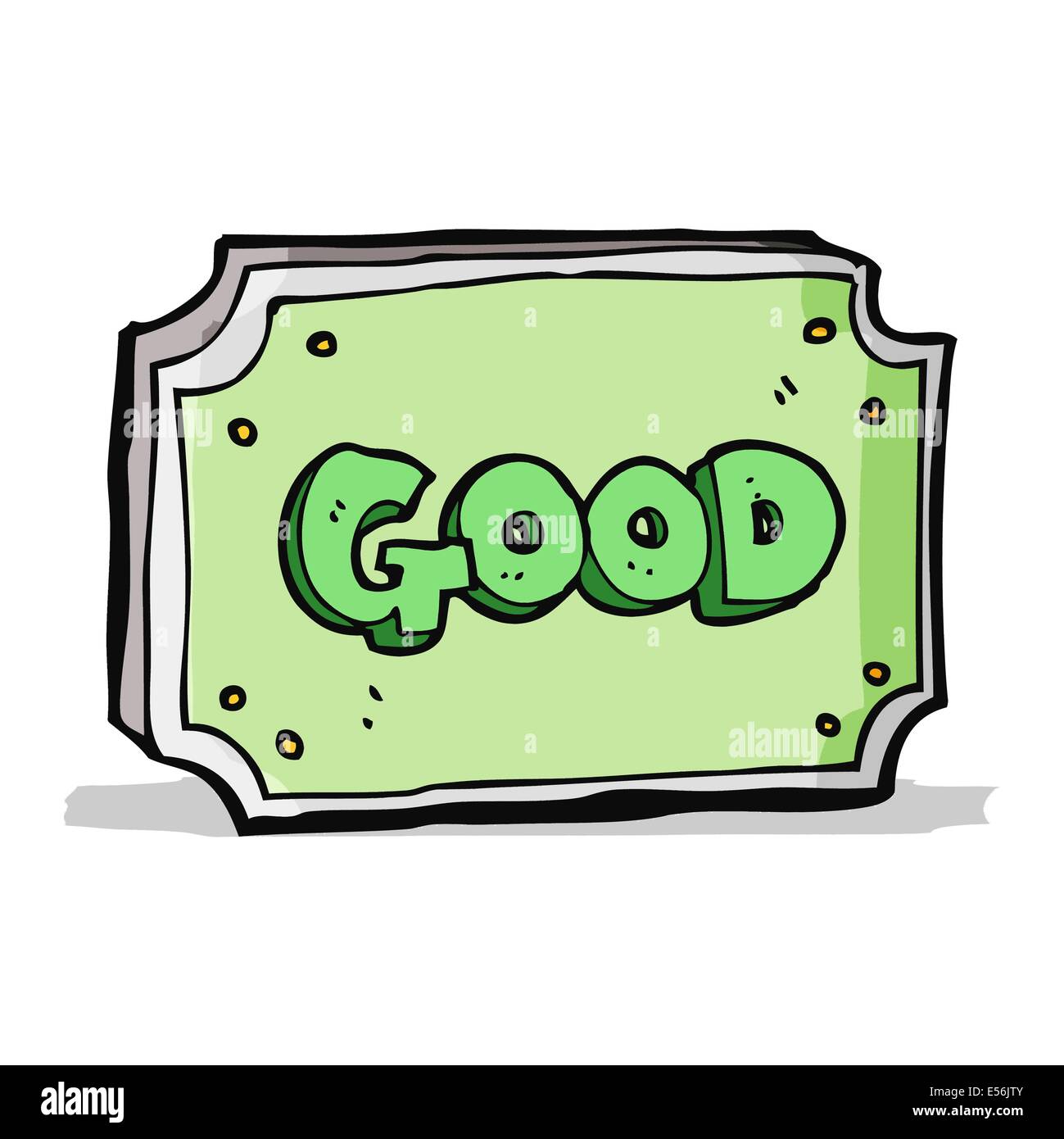 Brass plaque sign Stock Vector Images - Alamy