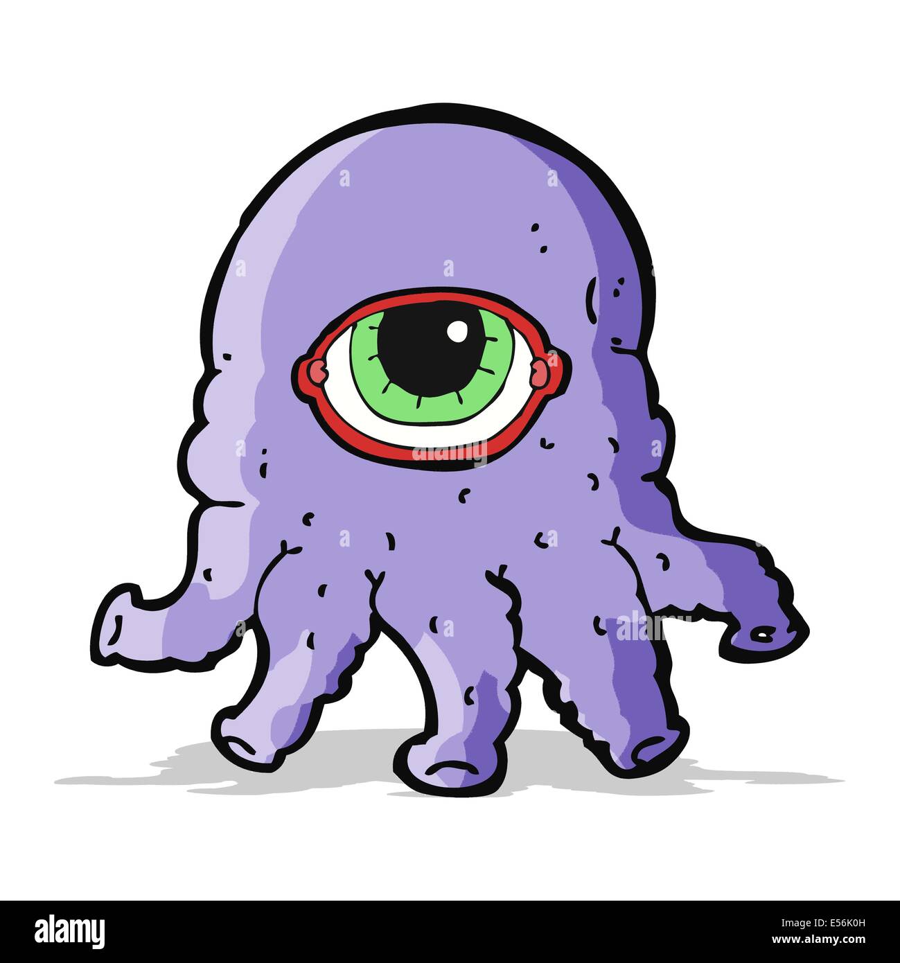 cartoon alien head Stock Vector Image & Art - Alamy