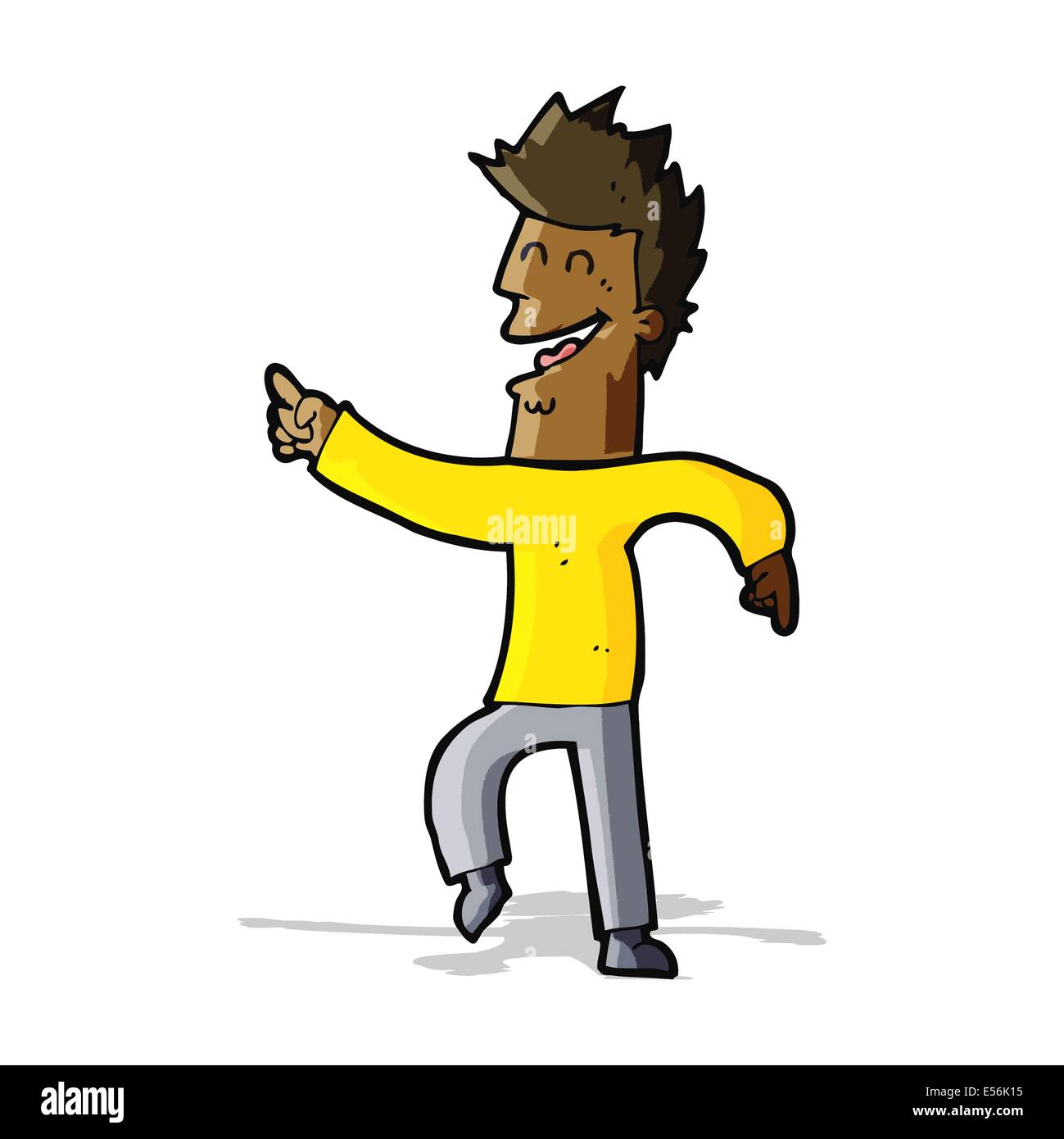 cartoon man pointing and laughing Stock Vector Image & Art - Alamy