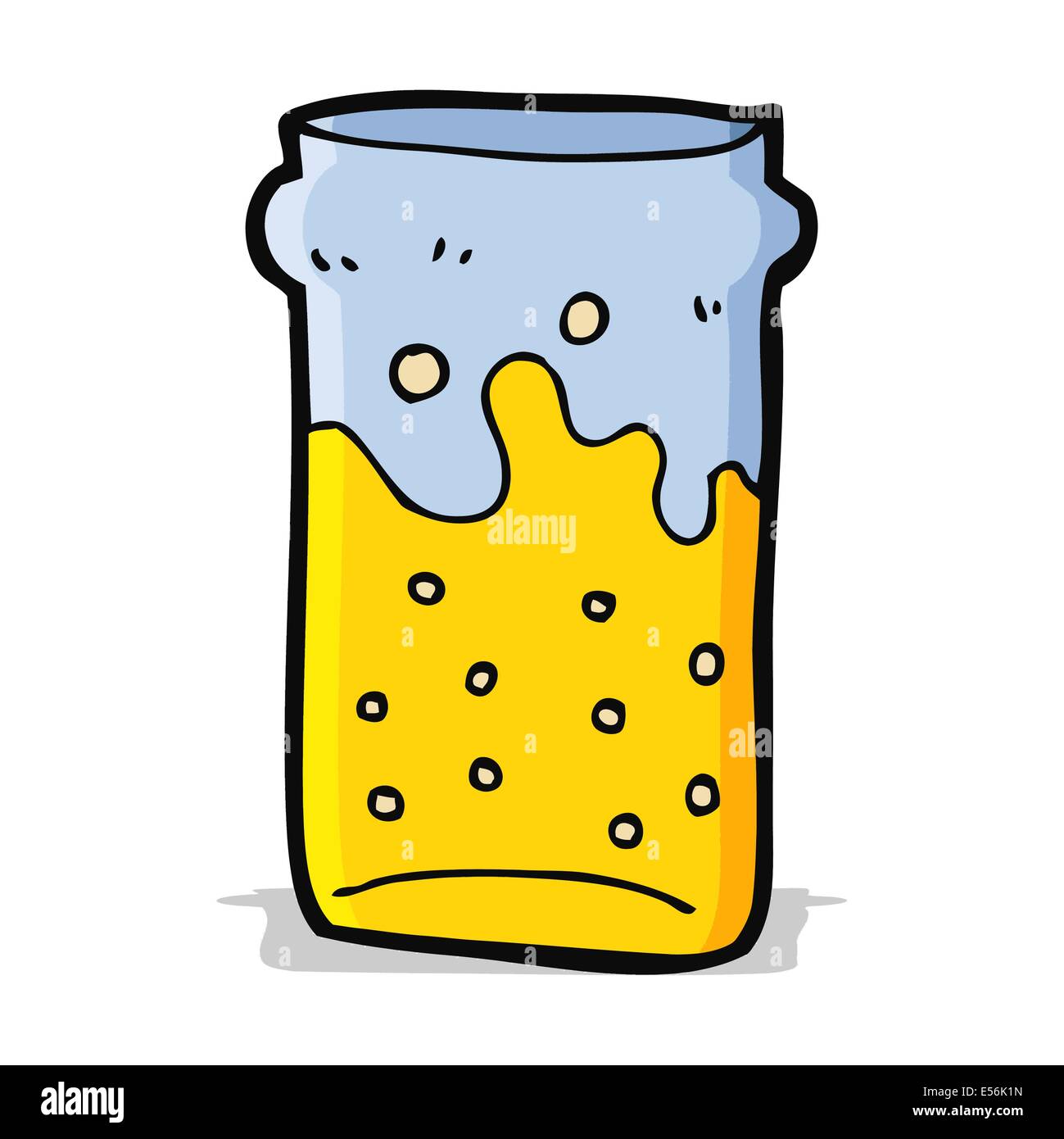 Cartoon pint of beer Cut Out Stock Images & Pictures - Alamy