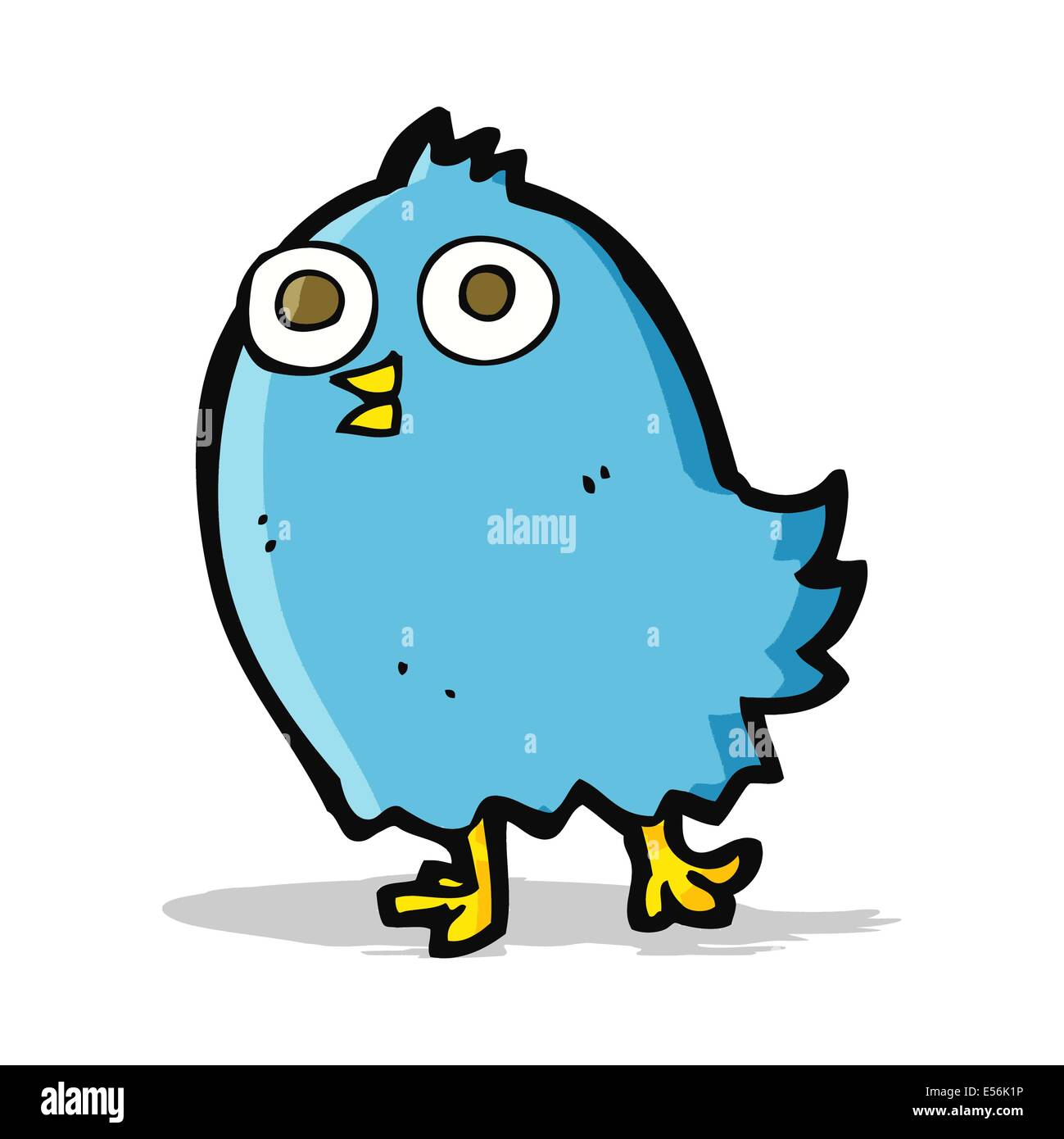 cartoon happy bird Stock Vector Image & Art - Alamy