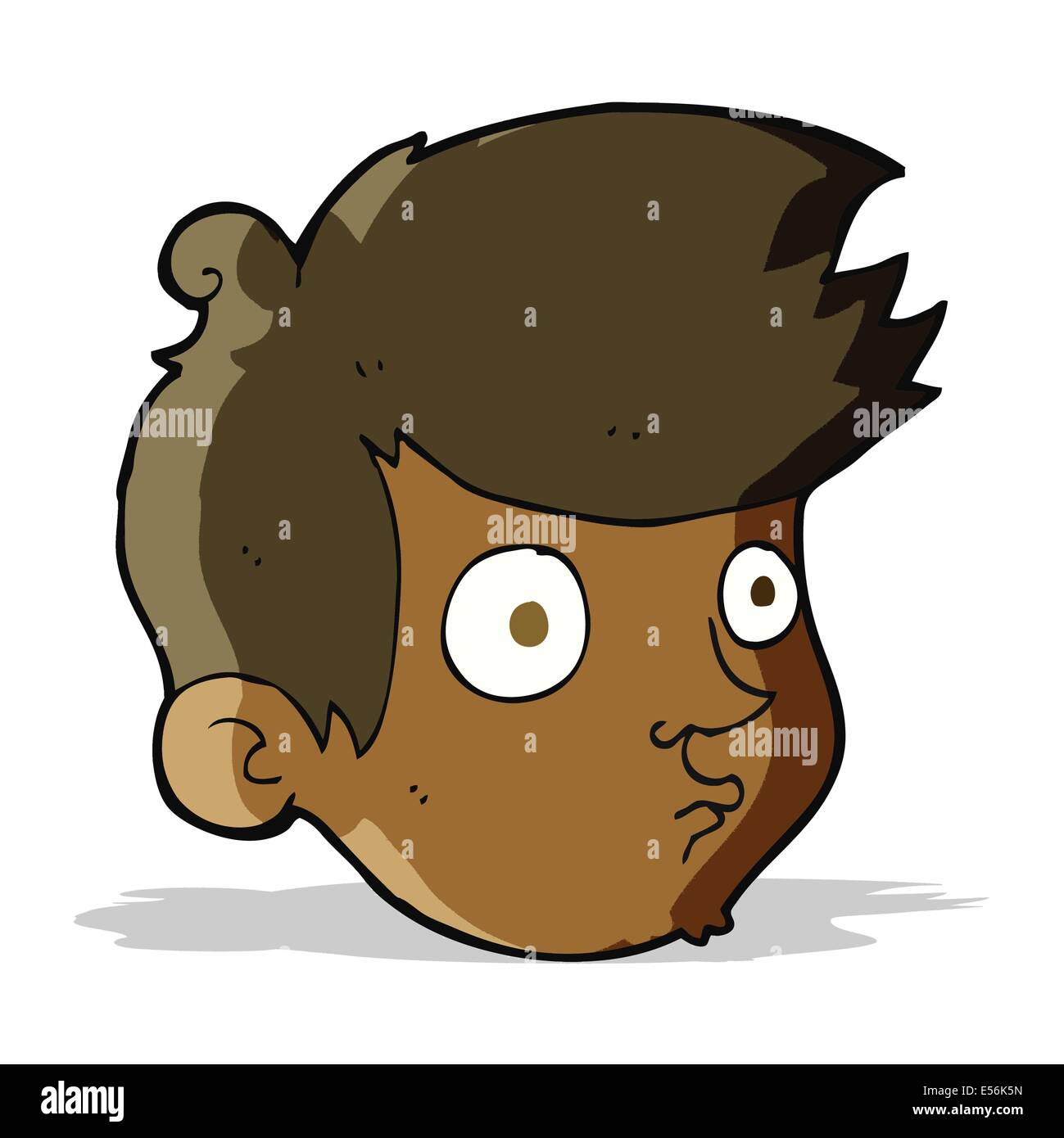 Cartoon boy staring Stock Vector Images - Alamy