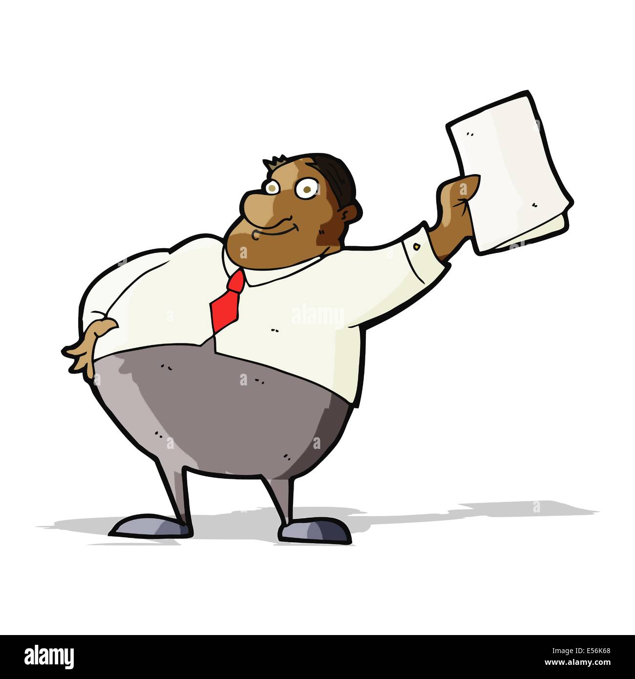 Waving papers Stock Vector Images - Alamy