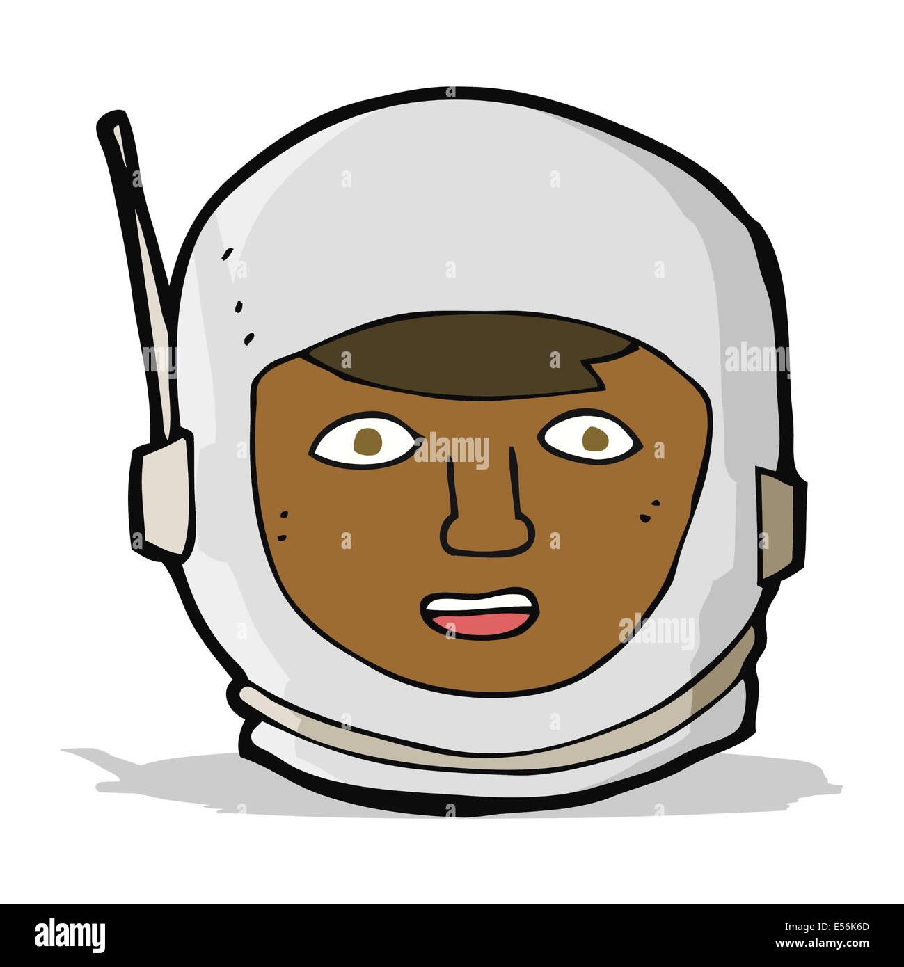 cartoon astronaut head Stock Vector Image & Art - Alamy