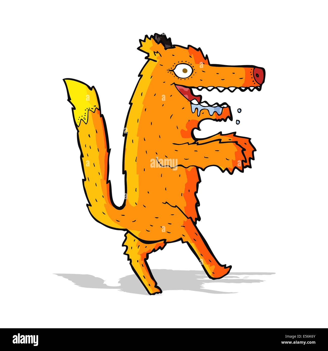 Cartoon hungry fox hi-res stock photography and images - Alamy
