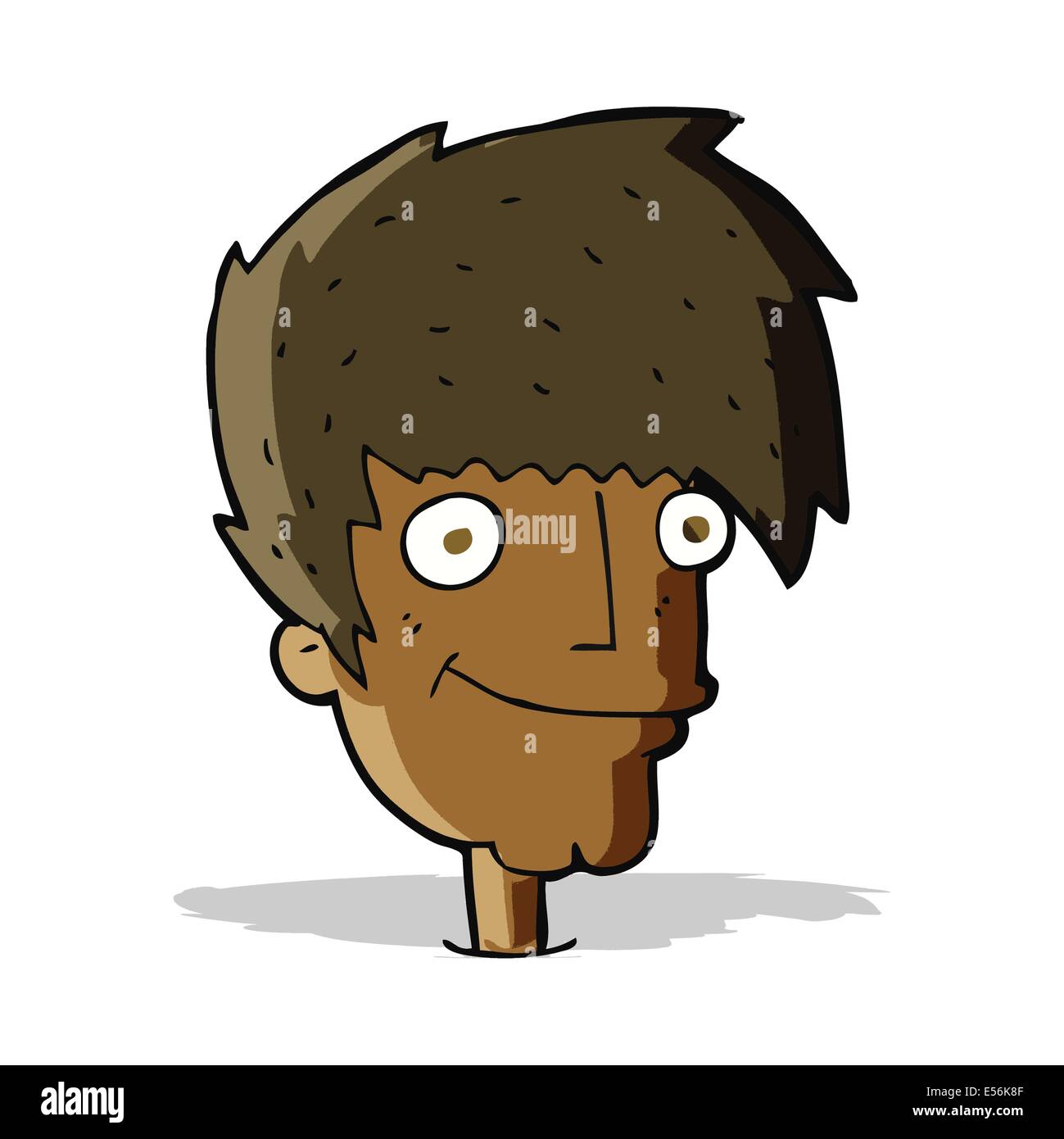 cartoon smiling man Stock Vector Image & Art - Alamy
