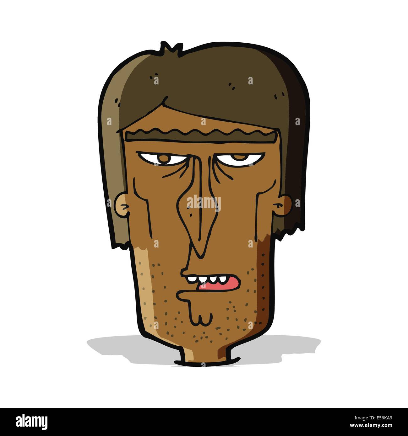 cartoon angry face Stock Vector Image & Art - Alamy