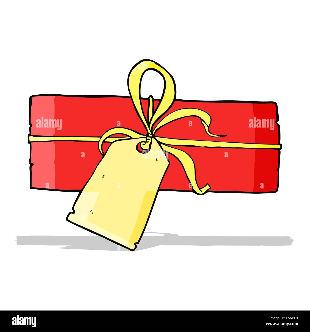cartoon christmas present Stock Vector Image & Art - Alamy
