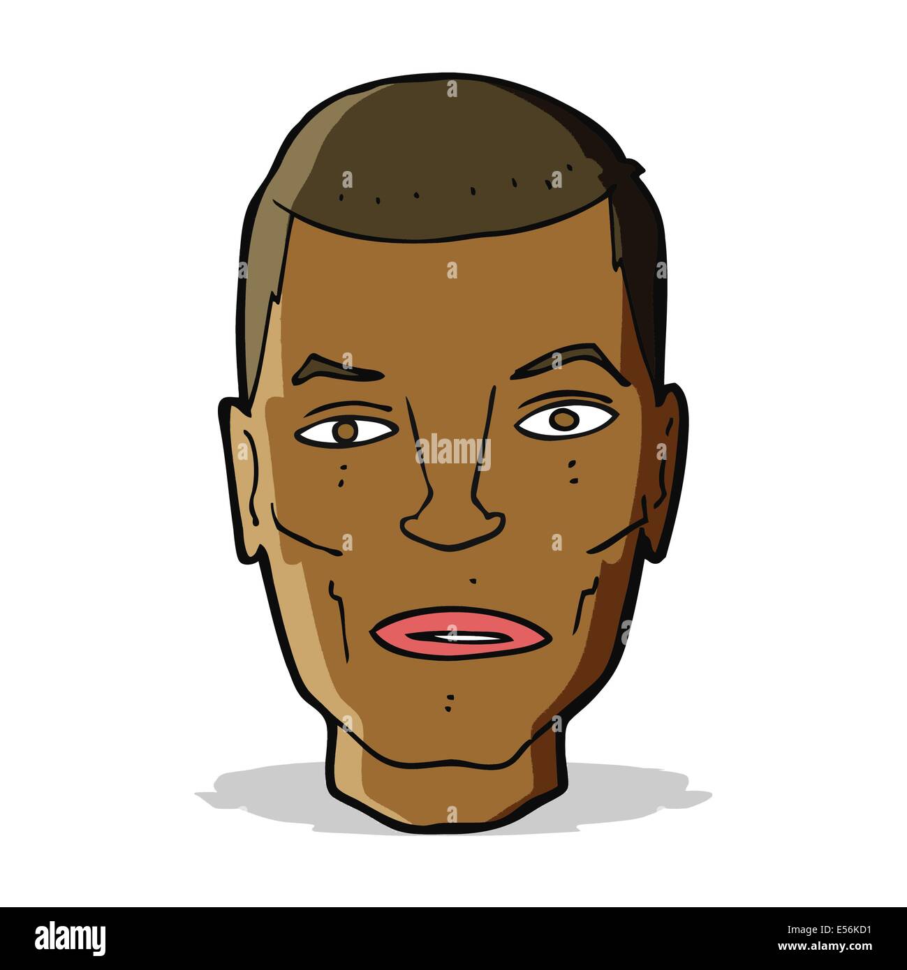 Serious male Stock Vector Images - Alamy