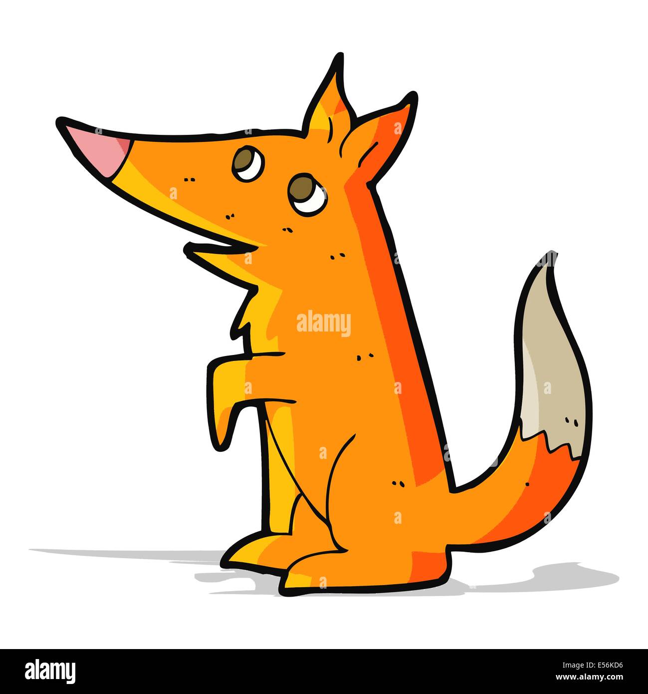 cartoon fox cub Stock Vector Image & Art - Alamy